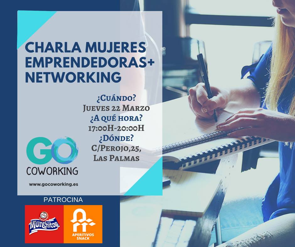 Charla Mujeres Emprendedoras + Networking